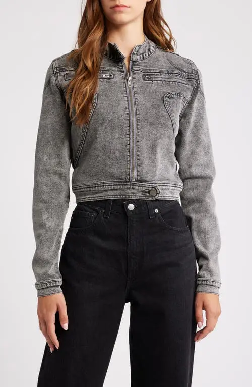 PTCL Denim Moto Jacket