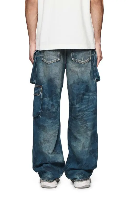 PURPLE BRAND Baggy Cargo Jeans