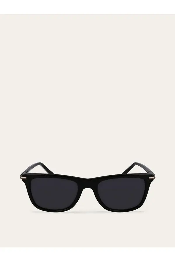 FERRAGAMO Rectangular Sunglasses - Black