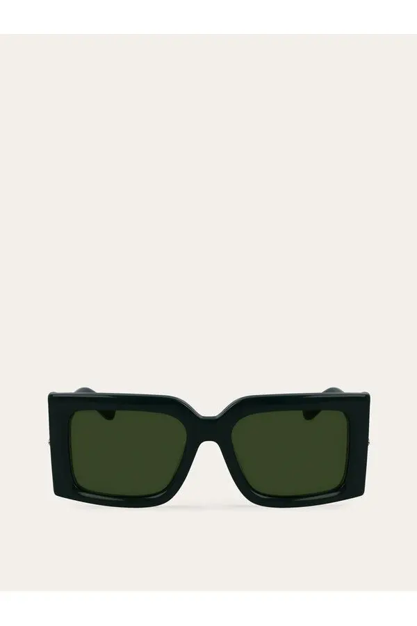 FERRAGAMO Navigator Sunglasses - Green