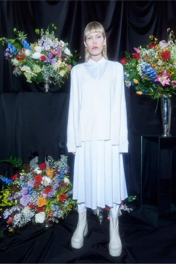 Rosetta Getty Fitted Shirtdress