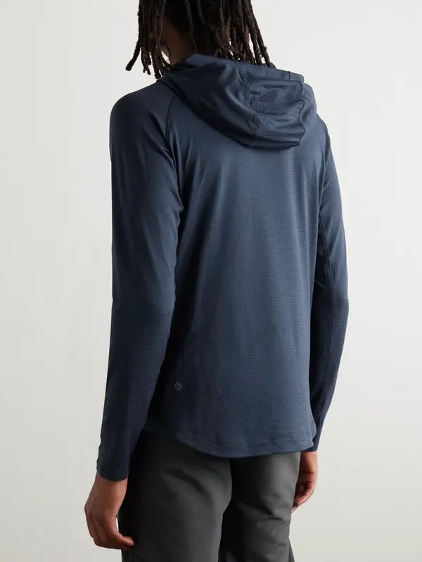 Lululemon License To Train Recycled-jersey Hoodie
