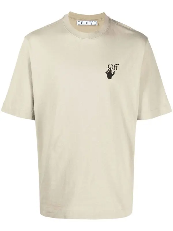 Off-White Bubble Arrow Short Sleeve Skate Tee Shirt