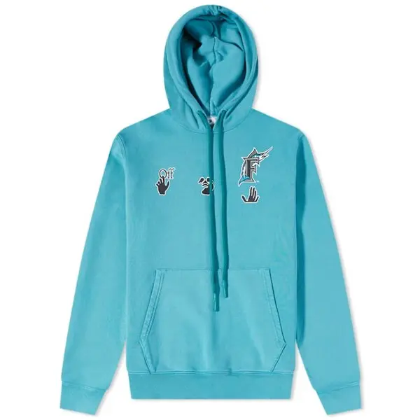 Off-White Mlb Miami Marlins Hoodie