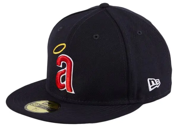 New Era Los Angeles Angels Cooperstown 1971 59fifty Fitted Hat - Navy Blue