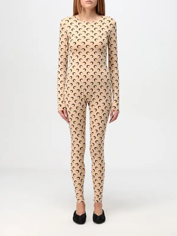MARINE SERRE Jumpsuit - Beige
