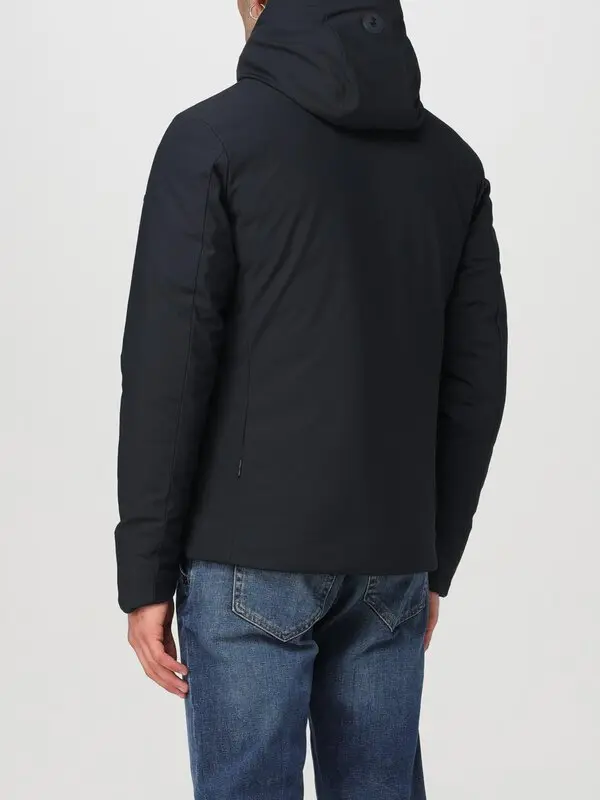 SAVE THE DUCK Quilted Zip Up Jacket - Black