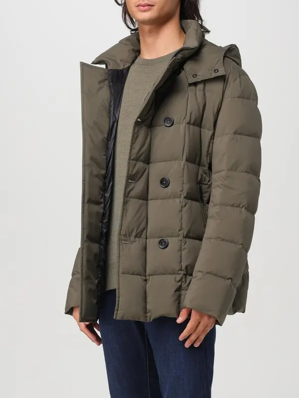 FAY Quilted Down Jacket - Green