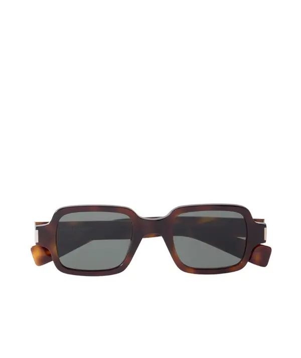 Saint Laurent Square-frame Sunglasses - Brown