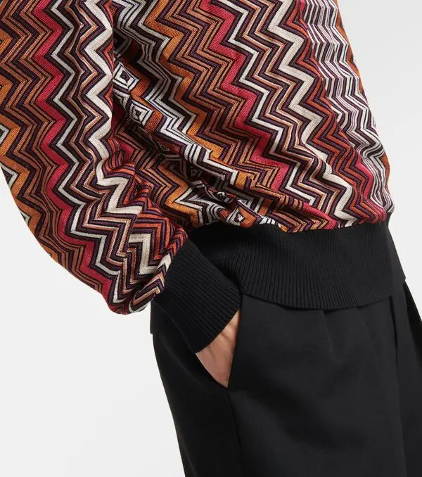 Missoni Zigzag Turtleneck Sweater - Multicoloured