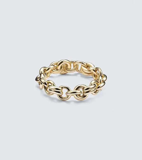 SPINELLI KILCOLLIN Medium Fused Serpens 18kt Yellow Ring - Gold