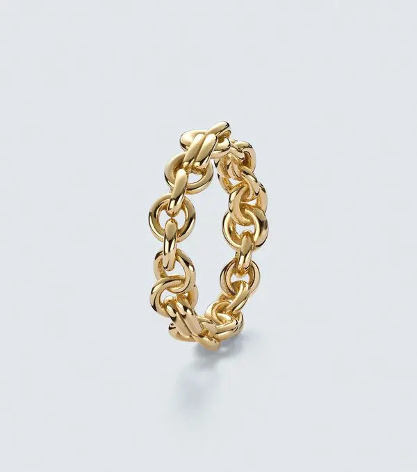 SPINELLI KILCOLLIN Medium Fused Serpens 18kt Yellow Ring