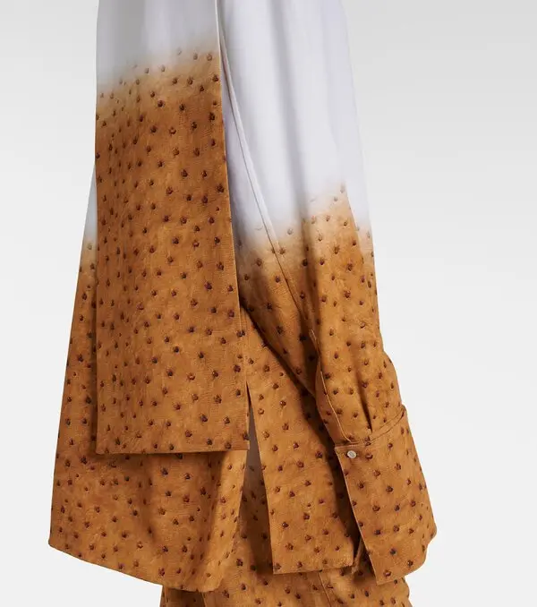 Loewe Printed Bow-detail Shirt