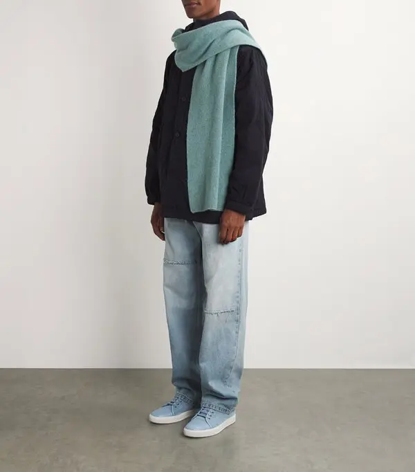 LE BONNET Lambswool Classic Scarf