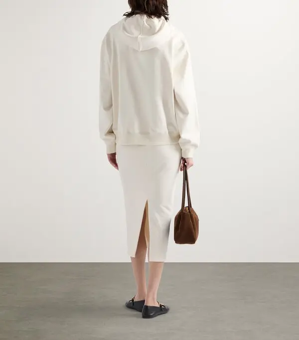 Prada Cotton Logo Hoodie