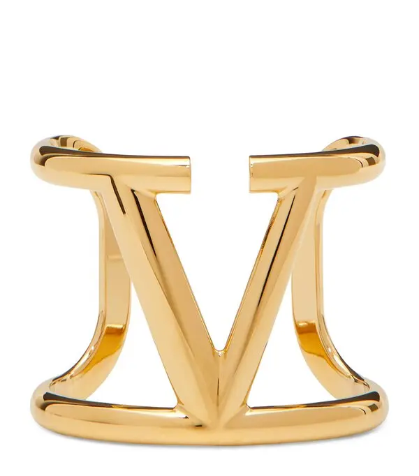 Valentino Garavani Vlogo Cuff Bracelet - Gold