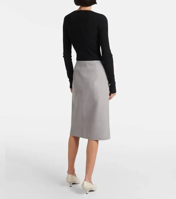 Stella McCartney Wool Pencil Skirt