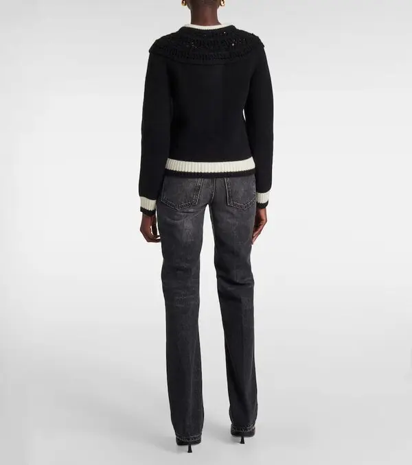XU ZHI Wool-blend Cardigan