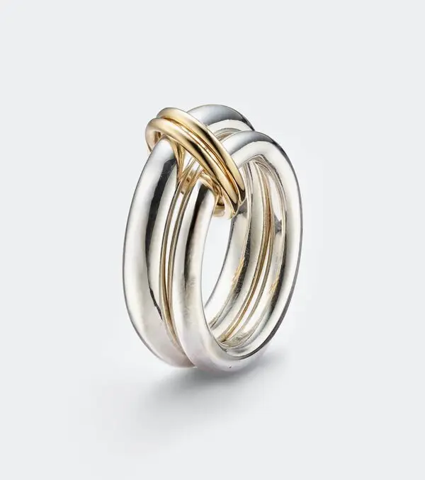 SPINELLI KILCOLLIN Virgo Sterling And 18kt Gold Ring