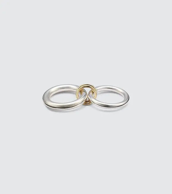 SPINELLI KILCOLLIN Virgo Sterling And 18kt Gold Ring