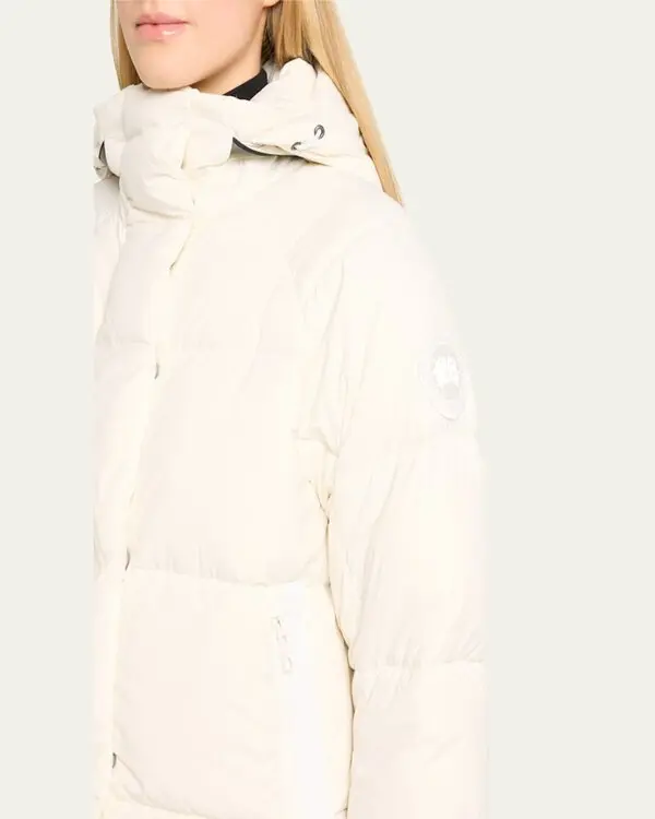 Canada Goose Junction Hooded Down Parka - White