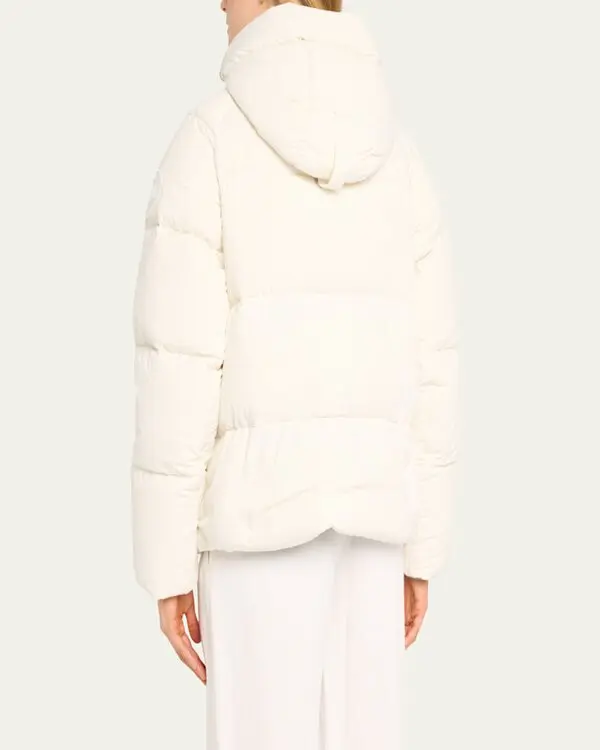 Canada Goose Junction Hooded Down Parka - White