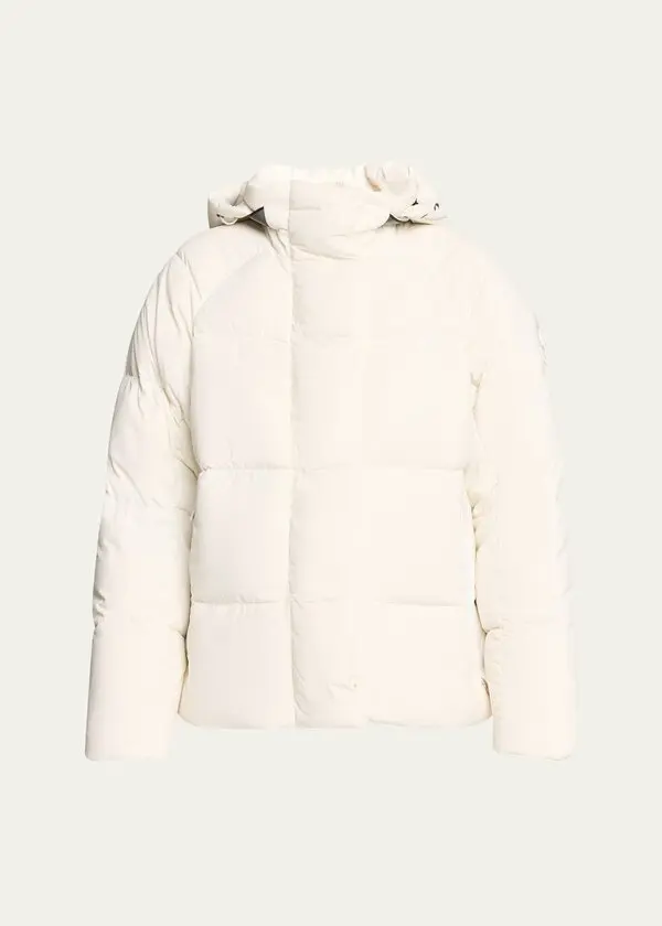 Canada Goose Junction Hooded Down Parka - White