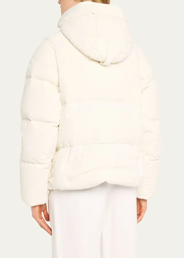 Canada Goose Junction Hooded Down Parka - White