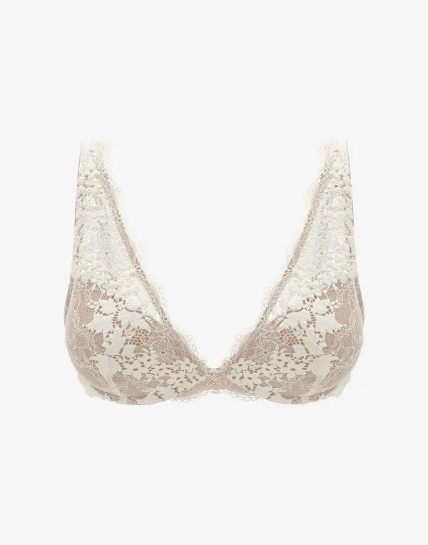 THIRDLOVE All Day Lace Uplift Plunge Bra - Sea Salt