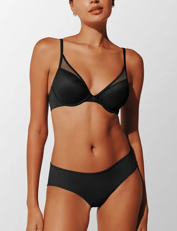 THIRDLOVE 24/7® Classic Uplift Plunge Bra - Black
