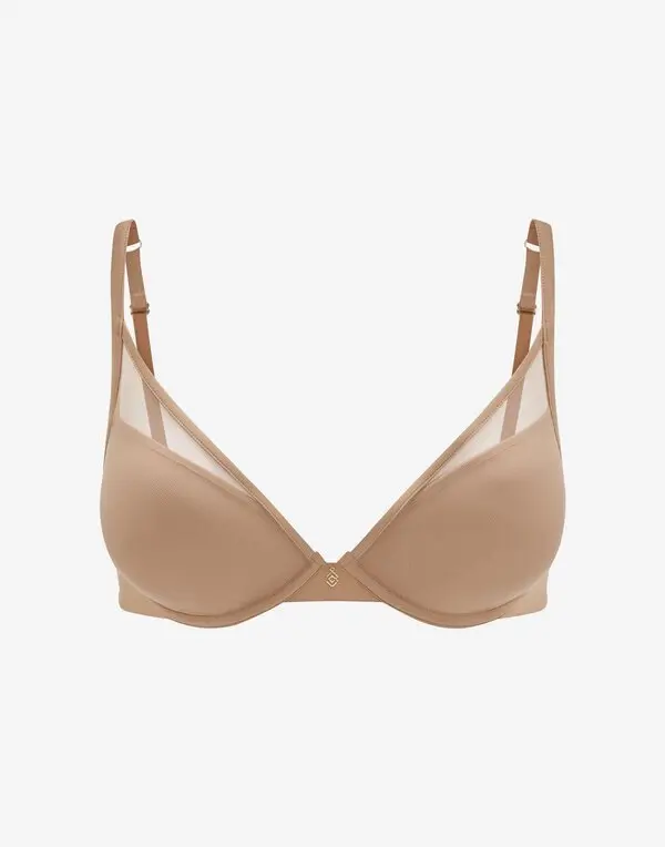 THIRDLOVE 24/7® Classic Uplift Plunge Bra - Taupe