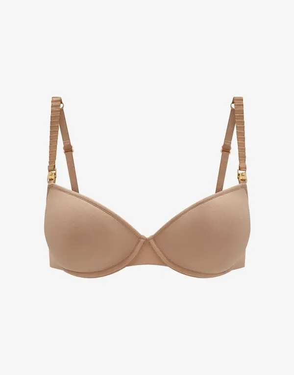 THIRDLOVE Cotton Underwire Nursing Bra - Taupe