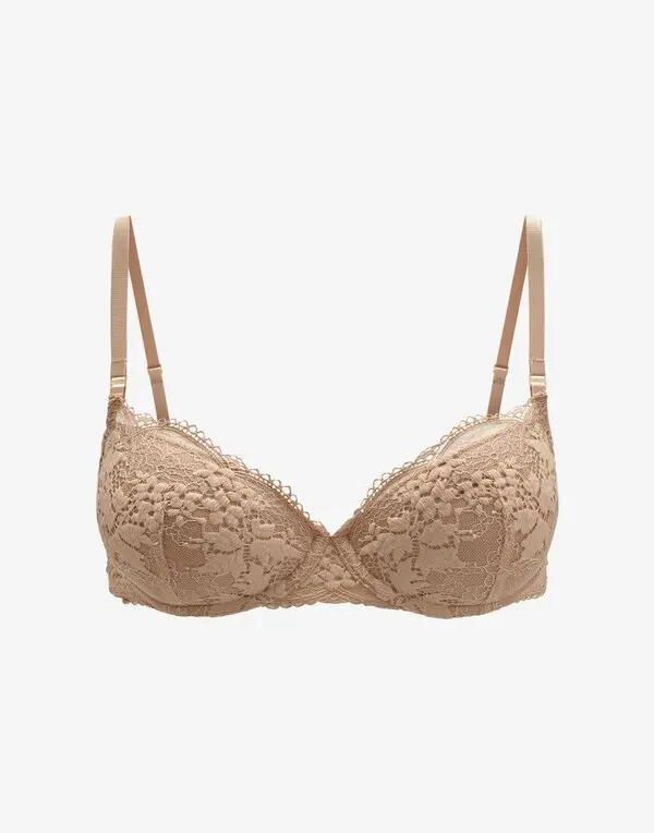 THIRDLOVE All Day Lace T-shirt Bra - Taupe