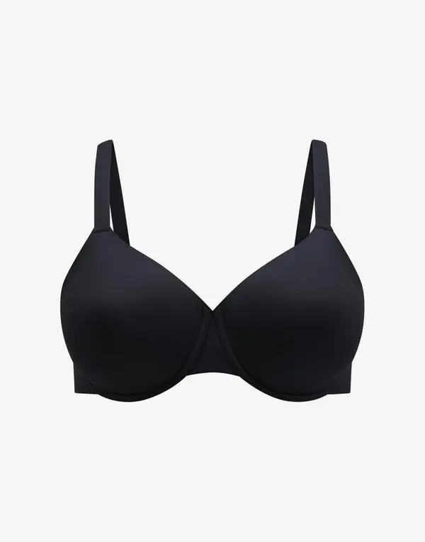 THIRDLOVE Comfortstretch Smoothing Full Coverage Bra - Black