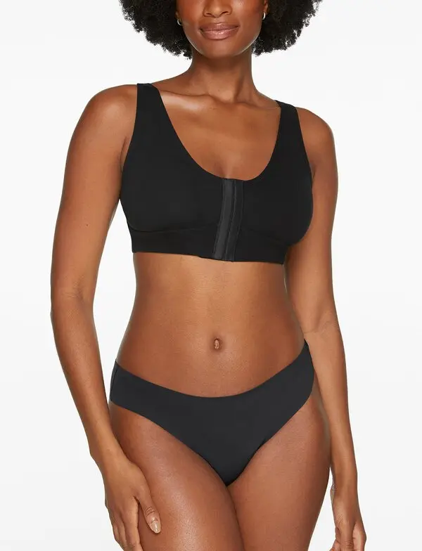THIRDLOVE Rora Post-surgery Front Closure Bra - Black