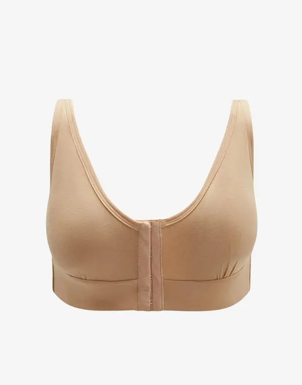 THIRDLOVE Rora Post-surgery Front Closure Bra - Sand