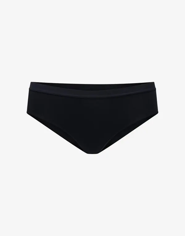 THIRDLOVE Organic Cloud Cotton Hipster Panty - Black