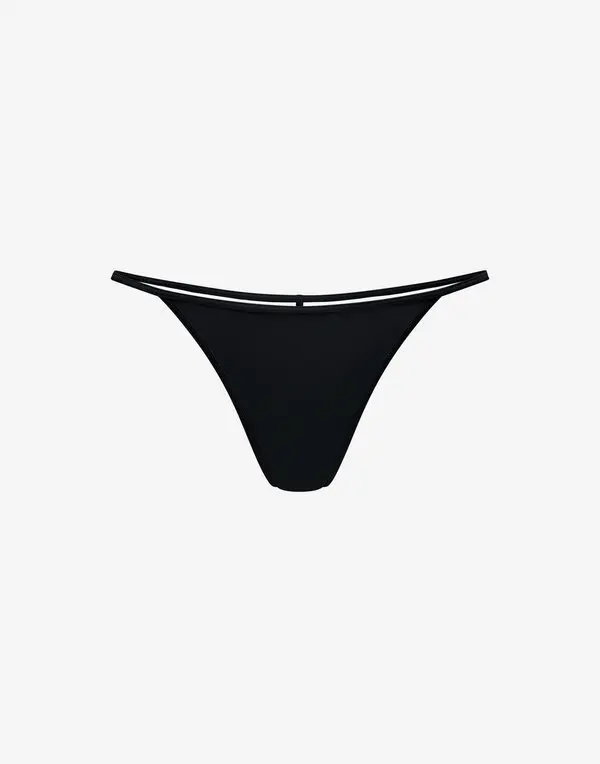 THIRDLOVE 24/7® Classic T-string Thong Panty - Black