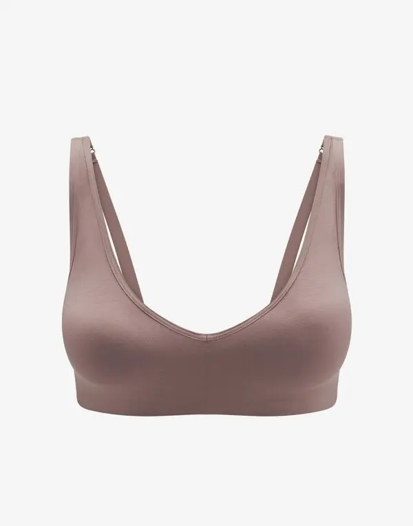 THIRDLOVE Organic Cloud Cotton Wireless Bra - Twilight