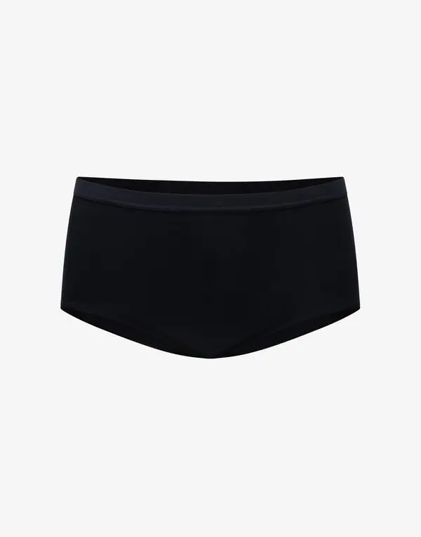 THIRDLOVE Organic Cloud Cotton Brief Panty - Black