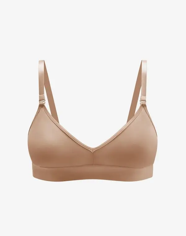 THIRDLOVE 24/7® Classic Wireless Bralette - Taupe