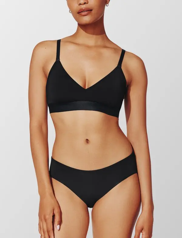 THIRDLOVE 24/7® Classic Wireless Bralette - Black