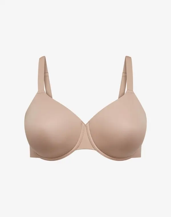 THIRDLOVE Comfortstretch Smoothing Full Coverage Bra - Taupe