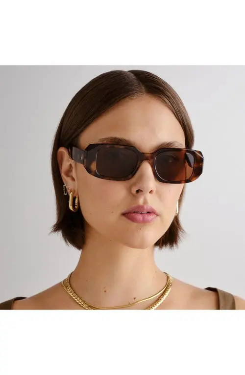 AIRE Ascendant 49mm Rectangular Sunglasses