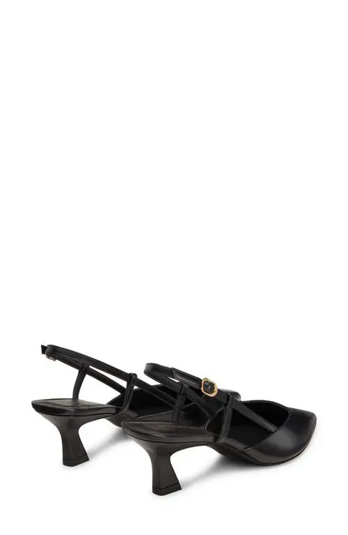 STUART WEITZMAN Vinnie 50 Slingback Pump - Black