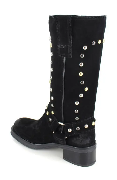ZIGI Cinnia Studded Water Resistant Boots - Black
