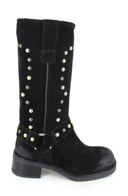 ZIGI Cinnia Studded Water Resistant Boots - Black