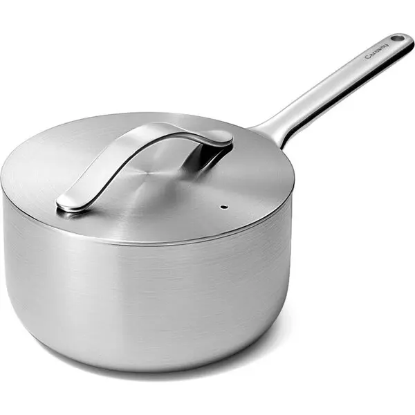 CARAWAY Sauce Pan & Lid - Stainless Steel