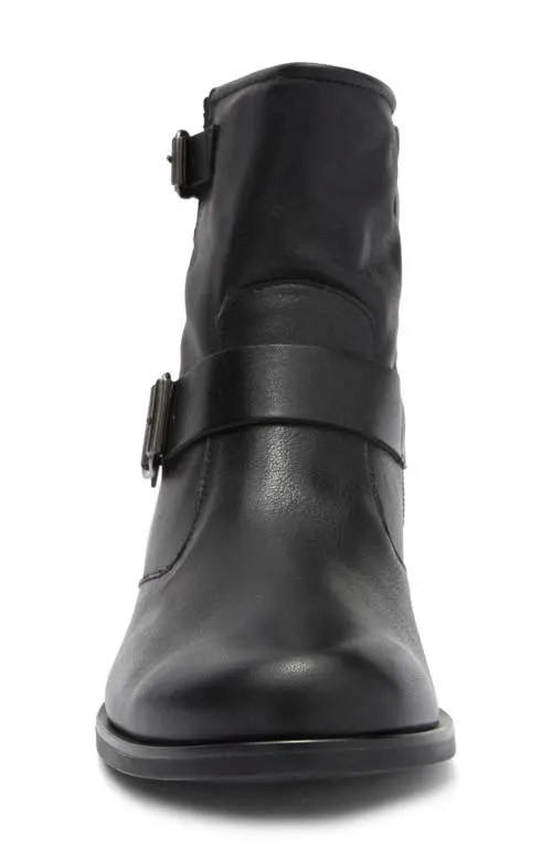 Paul Green Wyatt Ankle Boots - Black Washed Leather
