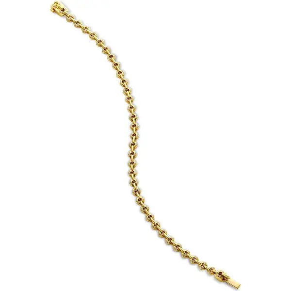 DRIES CRIEL Bond Signature Diamond Mini Bracelet - Gold